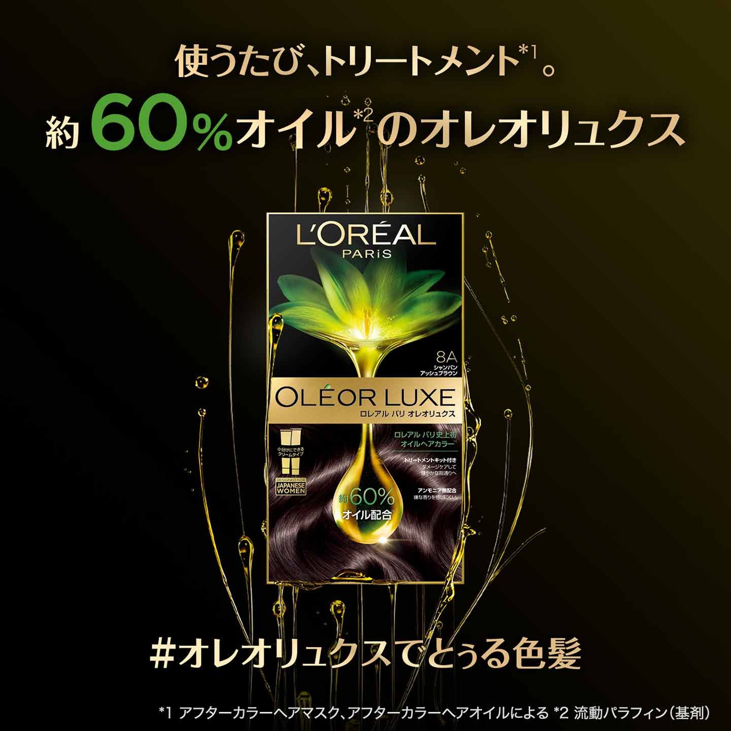 オレオリュクス おしゃれ染め オレオリュクス 6NB モカブラウン | L'Oréal Paris